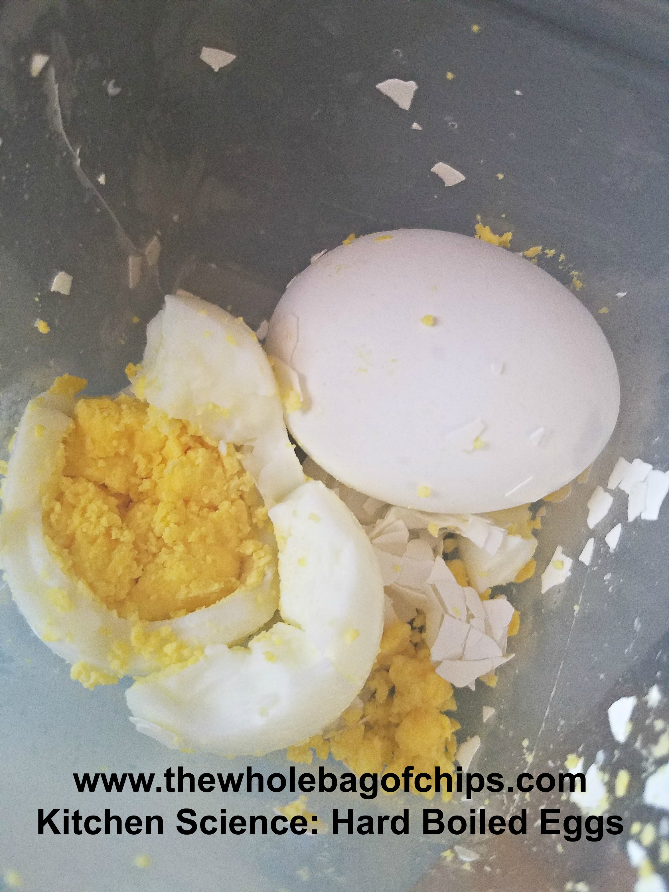 Kitchen Science: Hard Boiled Eggs | The Whole bag of Chips